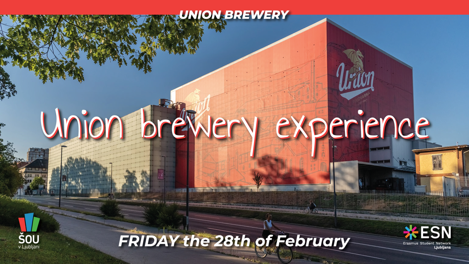 Union brewery experience – ESN Ljubljana