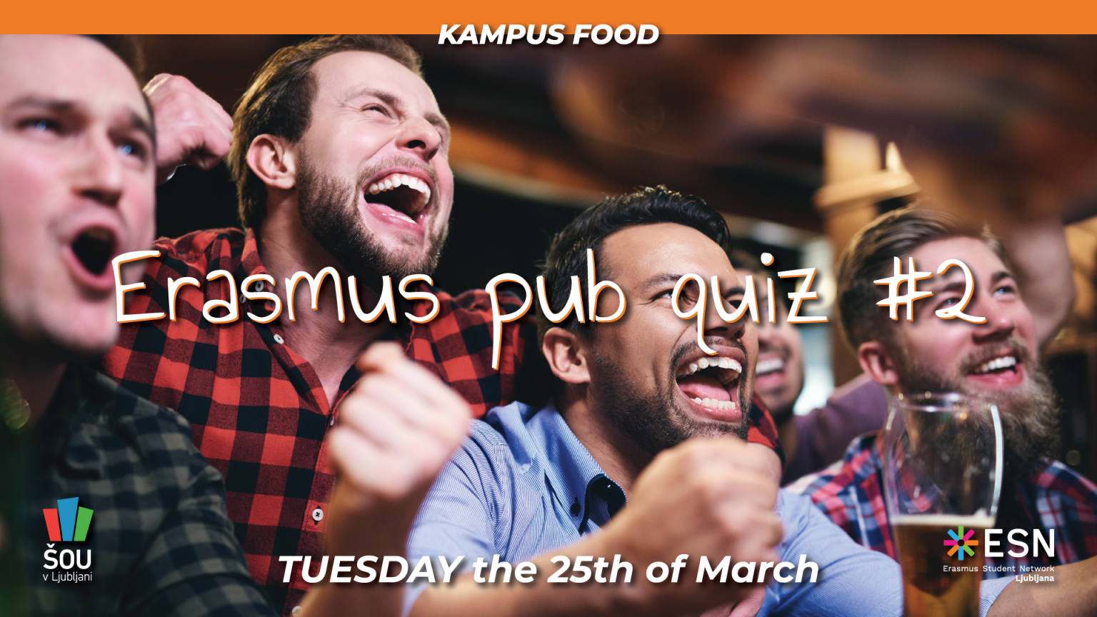 Erasmus pub quiz #2 – ESN Ljubljana
